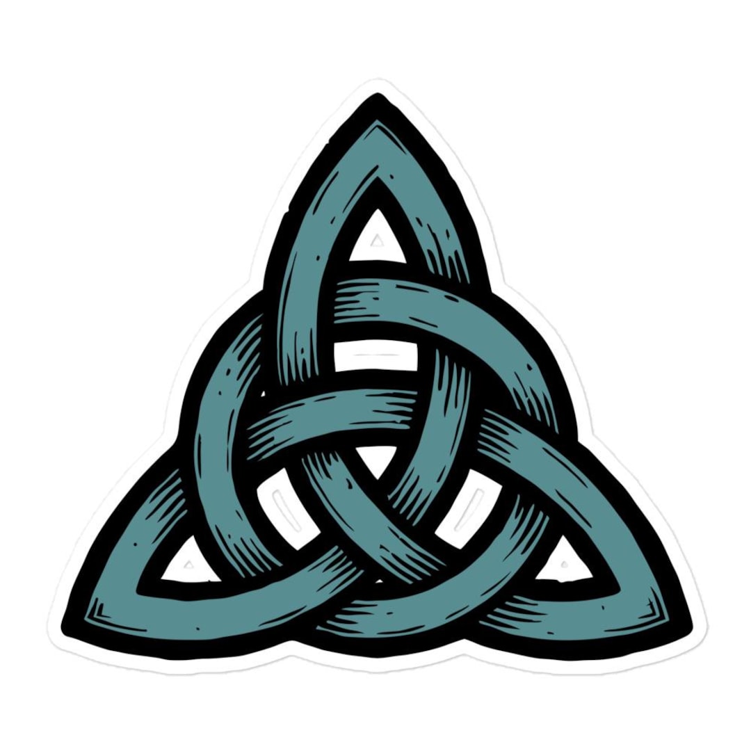 Triquetra – the Symbol of Trinity and Connection Bubble-free Sticker - Etsy