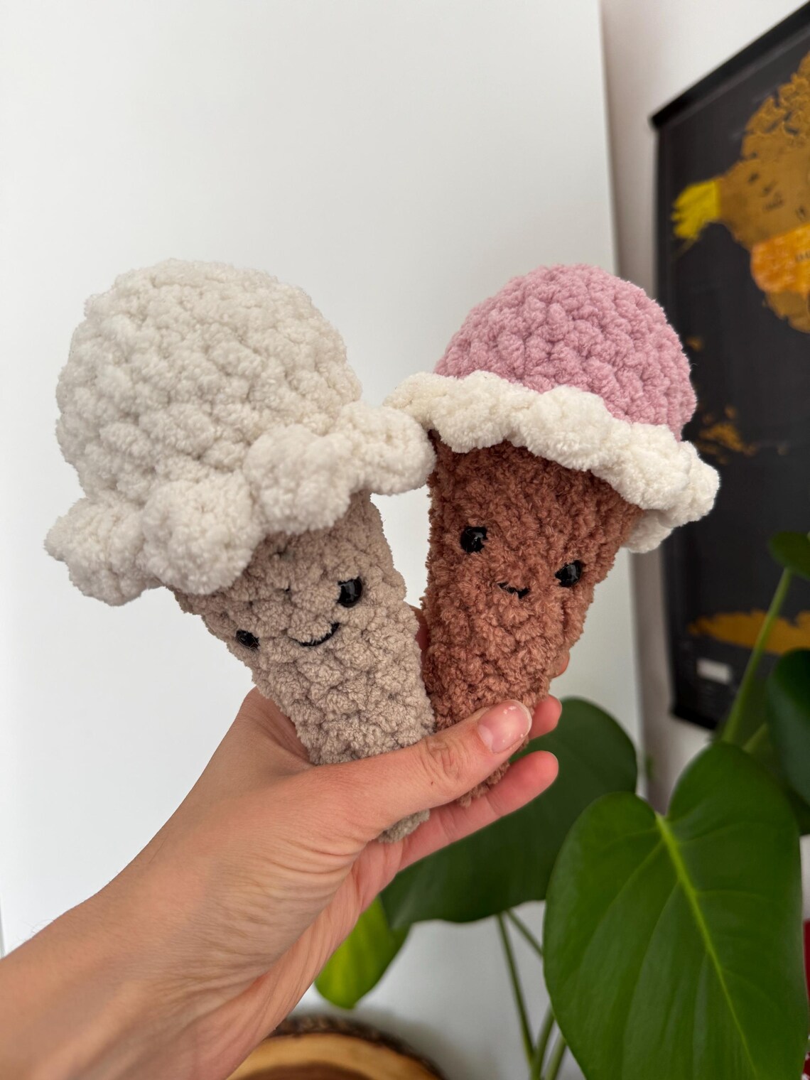 Lola Ice Cream Crochet Pattern: Amigurumi Plush Toy (PDF) - Etsy