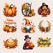 Thanksgiving Sticker Bundle | 200 Fall PNG Stickers for Digital ...