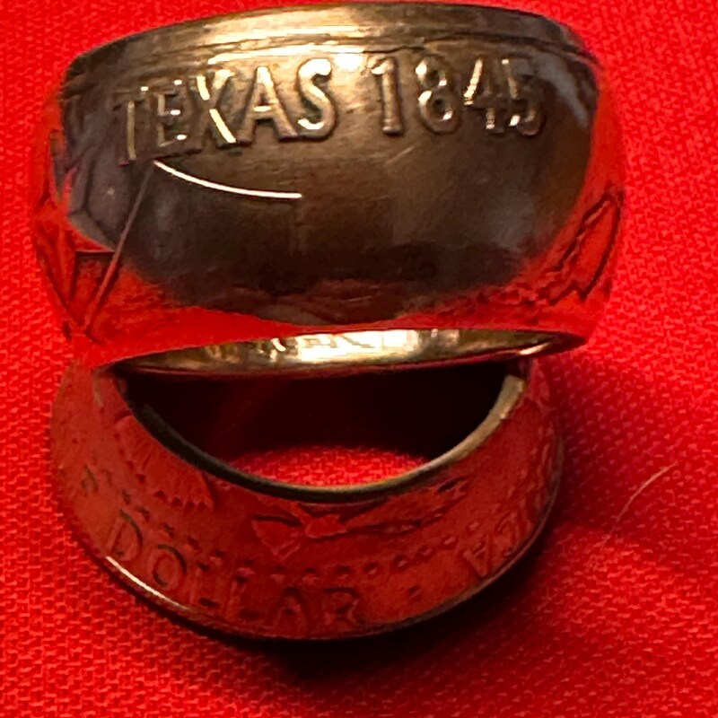 Texas Coin Ring - Etsy
