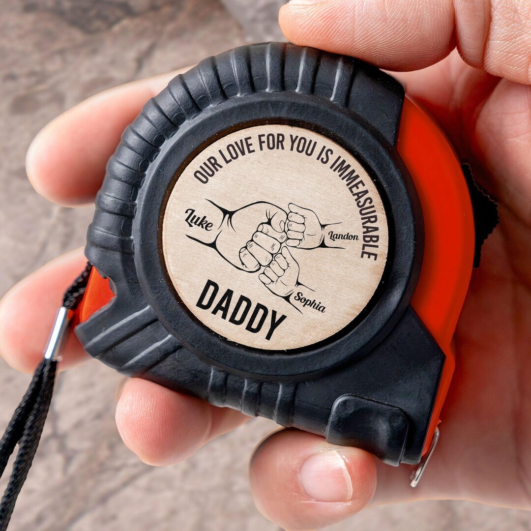 Personalized Tape Measure Our Love for You is Immeasurable Custom Gift ...