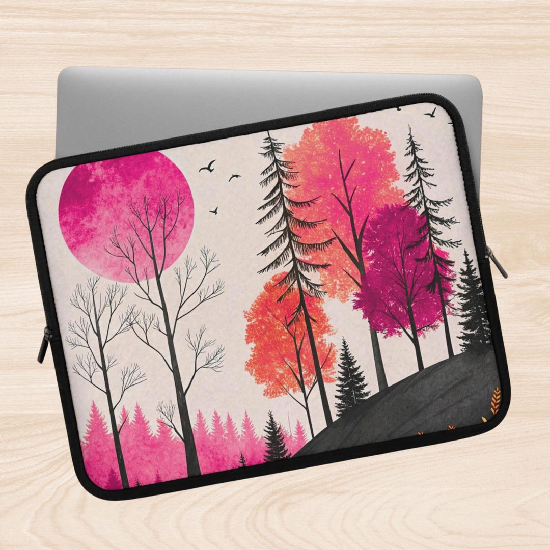 Nature Design Laptop Sleeve, Aesthetic Laptop Sleeve, Case for 10" 13 ...