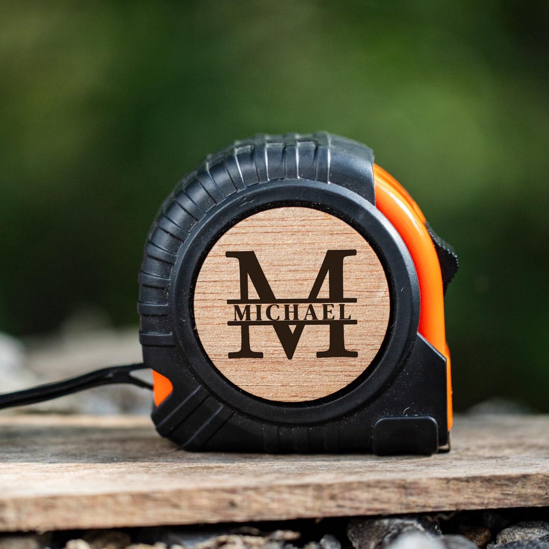 Personalized Tape Measure With Monogram Name Custom Gift for Husband ...
