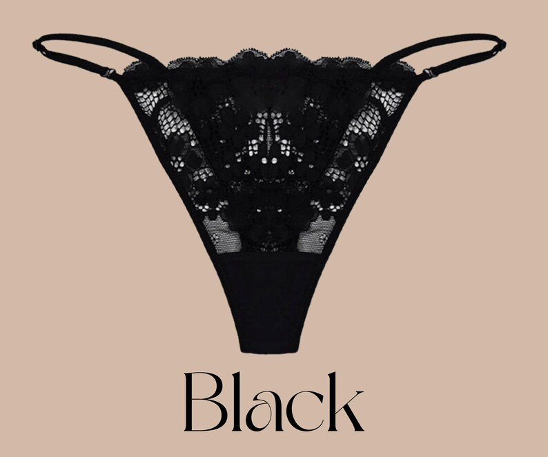 Custom Letter Lace Tanga – Personalized Back Text Underwear, Sexy Gift ...