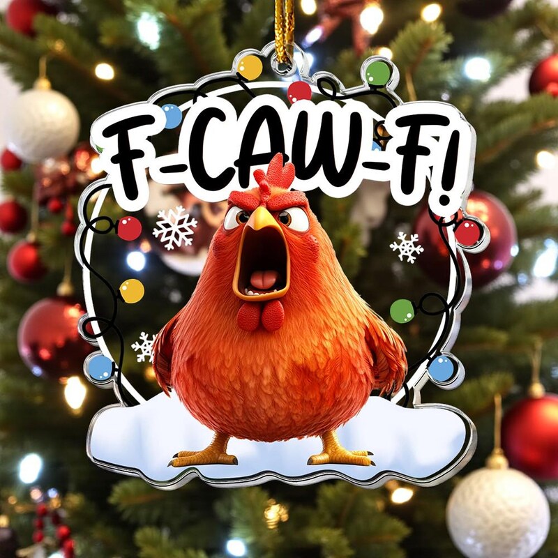 F Caw F Squad Ornament - Etsy