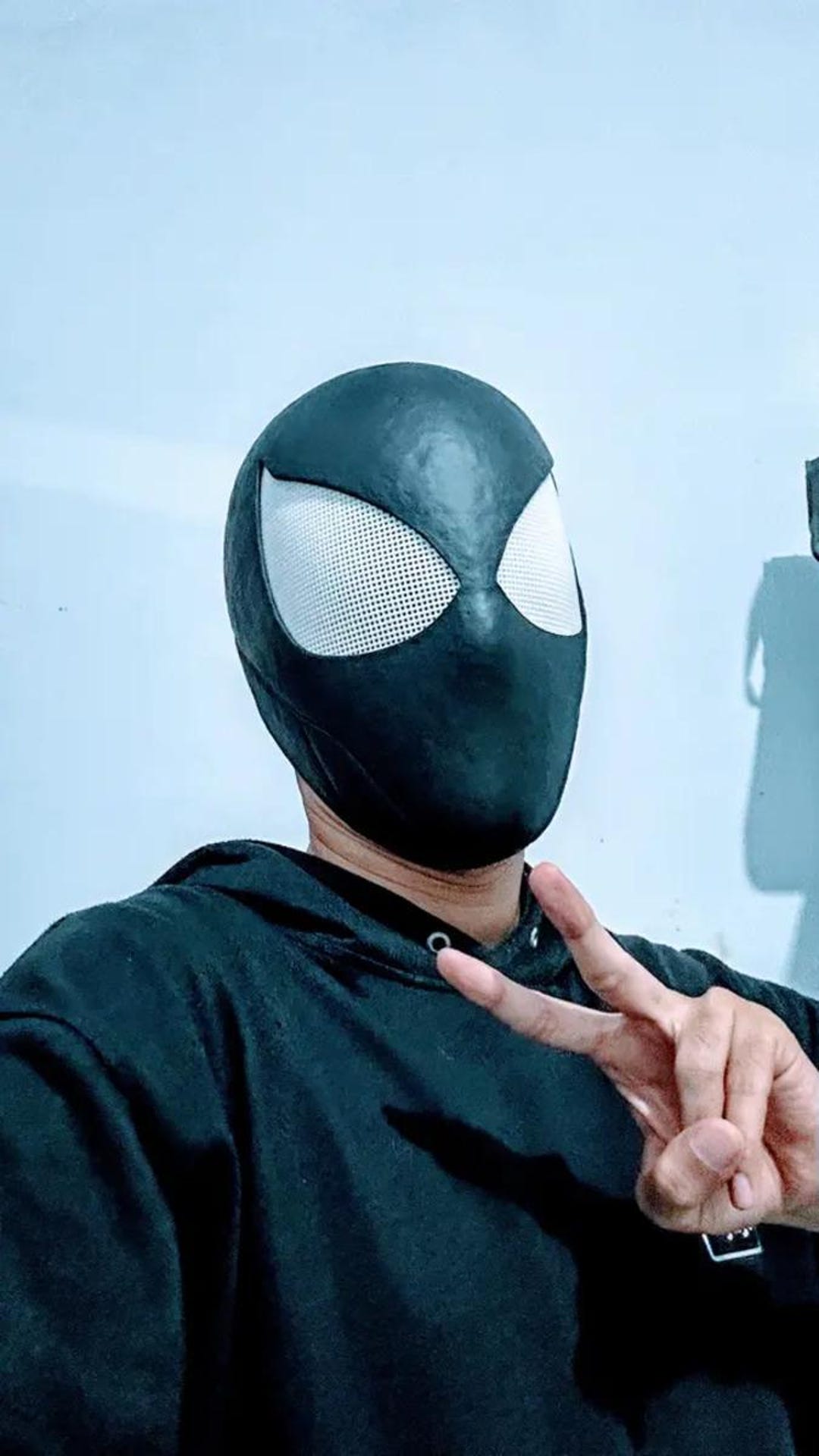 Custom Handmade 3D Print Magnetic Black Mask Spider Parasite Cosplay ...