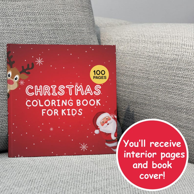 Christmas Coloring Pages | Printable Christmas Coloring Book for Kids ...