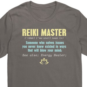 Funny Reiki Master Definition Design for Energy Worker Gift Ideas - Etsy