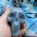 Angelite Crystal Skull 2 Inch Carved - Etsy