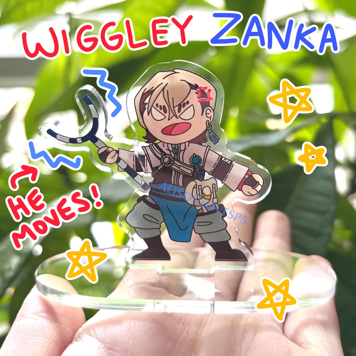 WIGGLE Shake Trash Boy Fight Acrylic Standee - Etsy