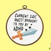 ADHD Side Cross Stitch Pattern | Instant Download - Etsy