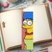 Bookmark Cross Stitch Pattern Simpsons Bookmark Cross Stitch Patterns ...
