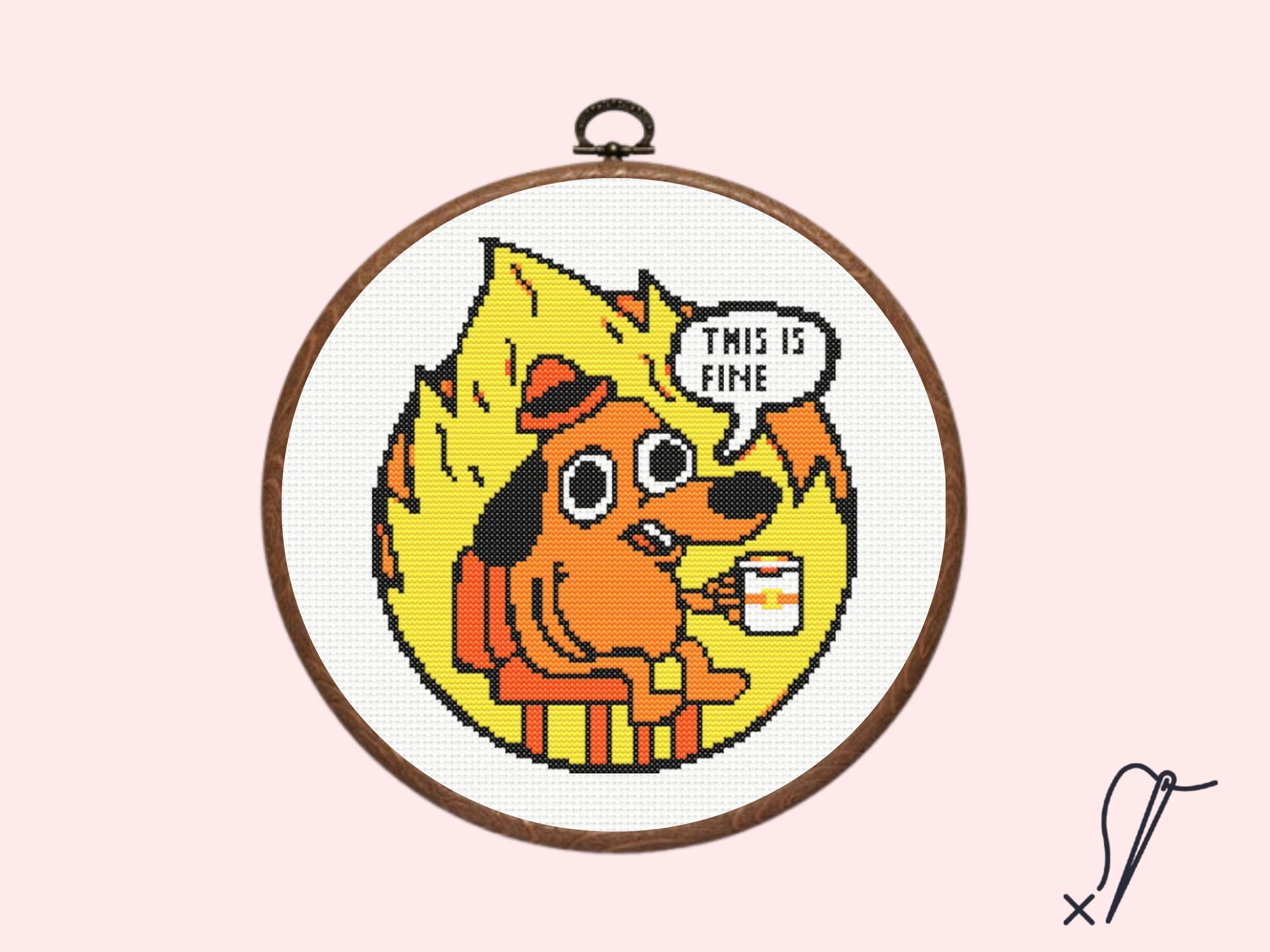 This is Fine Cross Stitch Pattern | Instant Download - Etsy