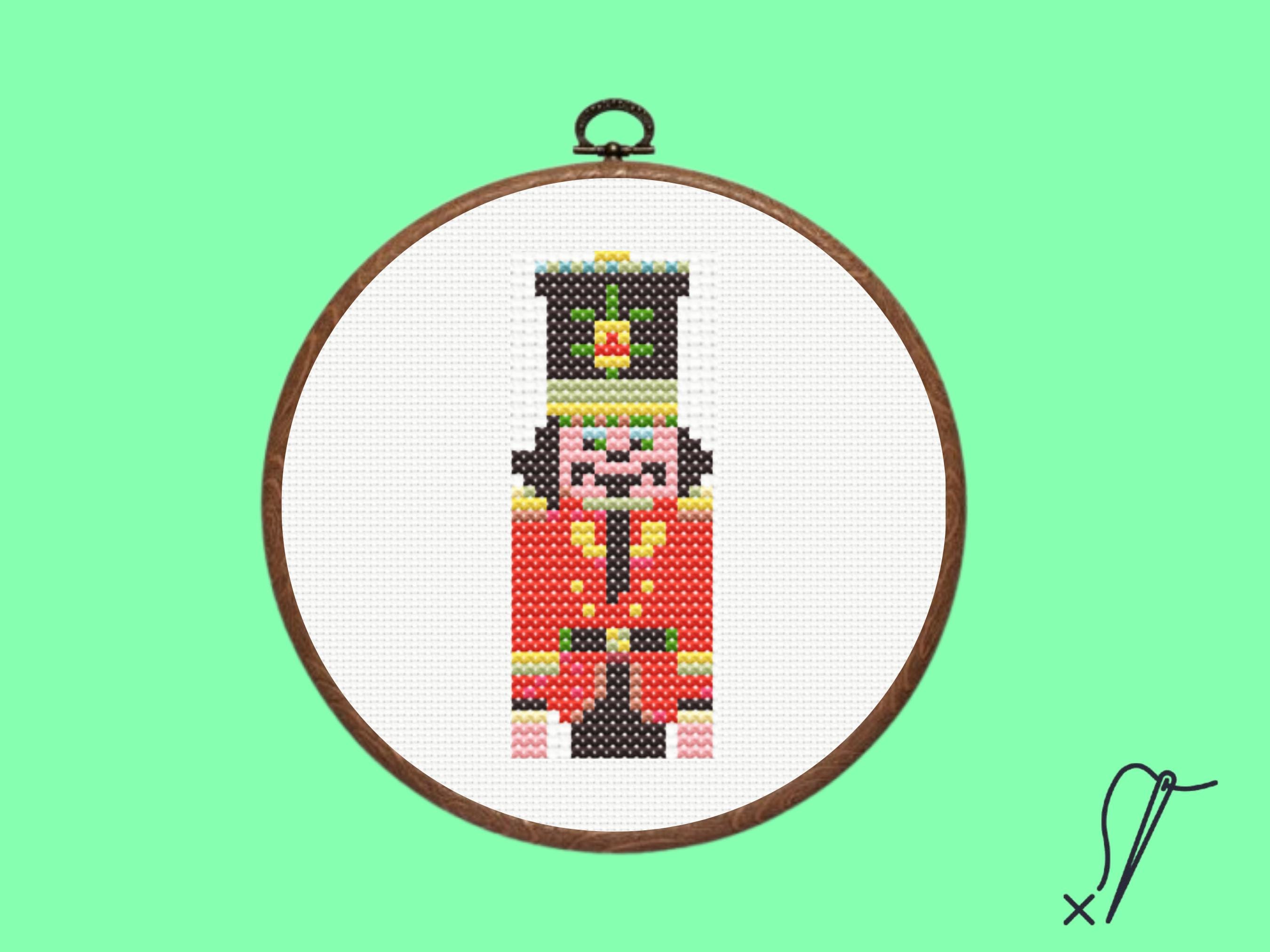 Nutcracker Cross Stitch Pattern | Set of 10 Nutcracker Cross Stitch ...