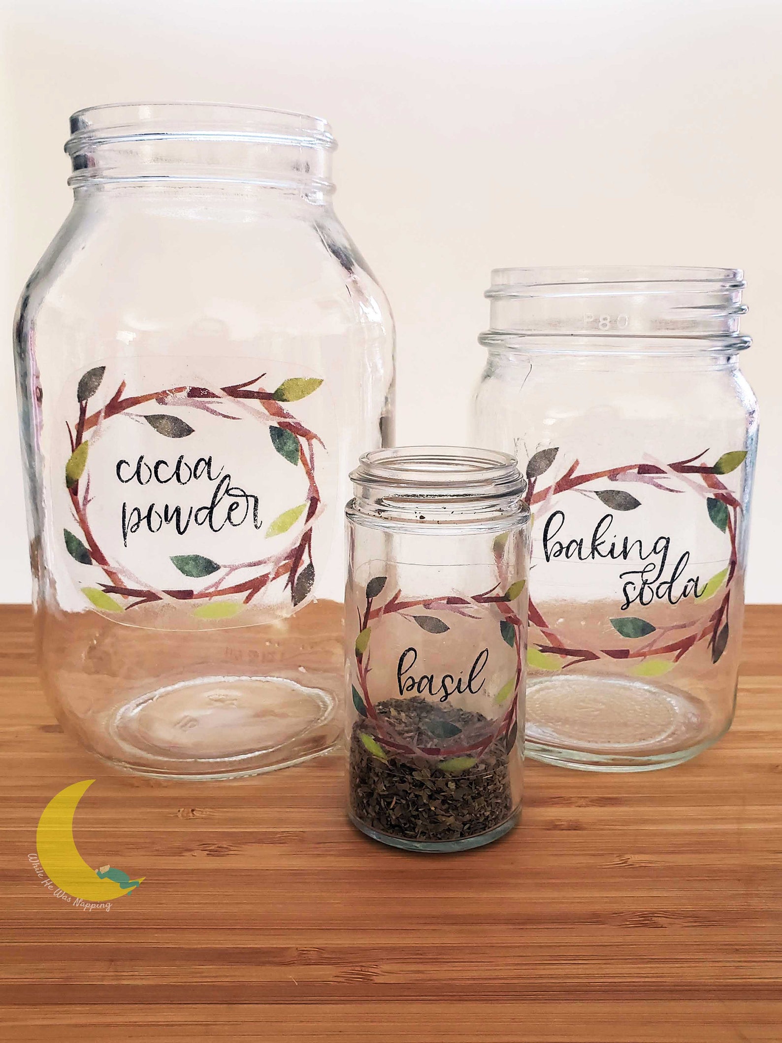 Editable Pantry Labels for Kitchen Organization | Canister Labels ...