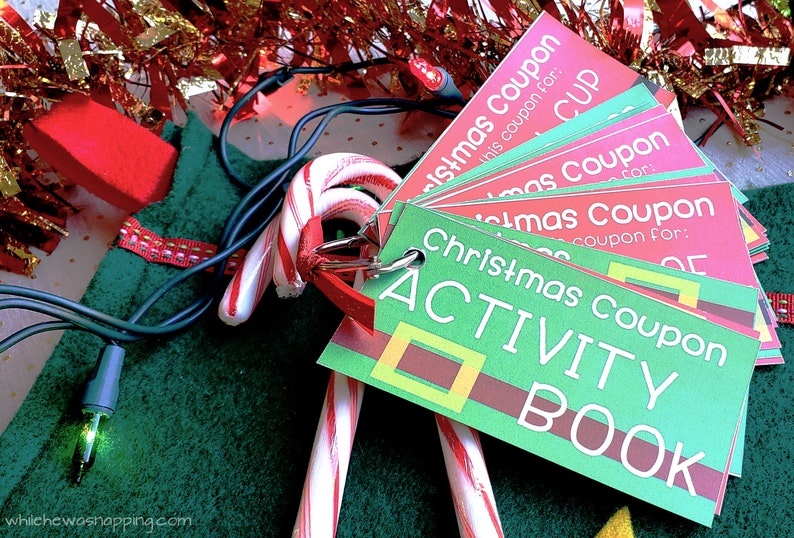 Kid's Christmas Coupons Stocking Stuffer - Give the Gift of Time With ...
