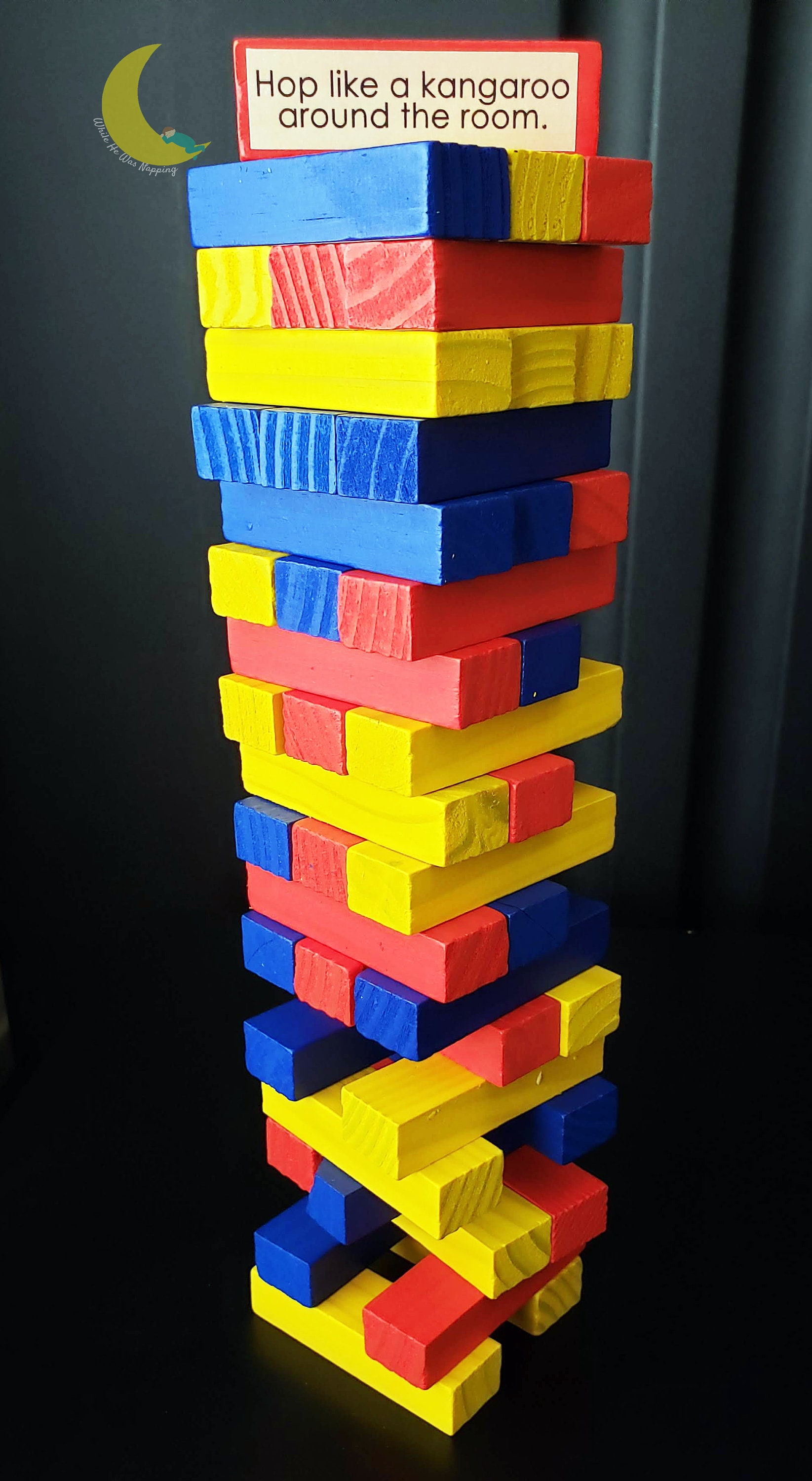 DIY Tumbling Tower Party Game | Active Game for Kids | Learning Game ...