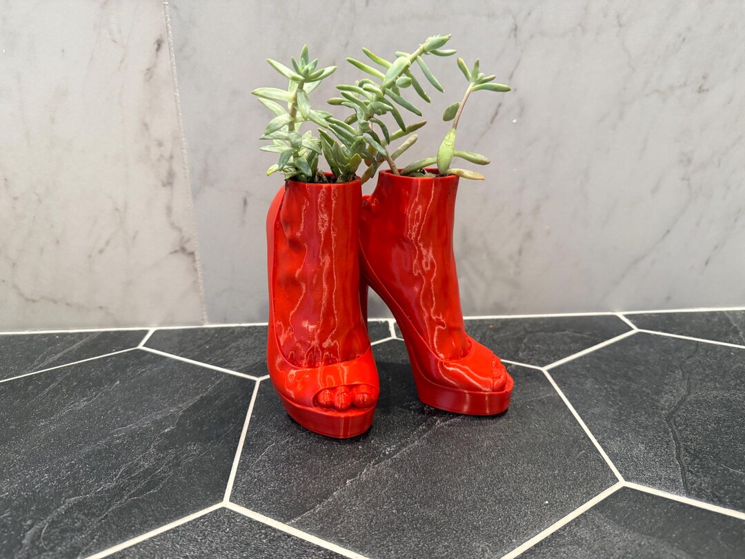 High Heel Planters – Shoe Planter Set | Fun Fashion-inspired Succulent ...