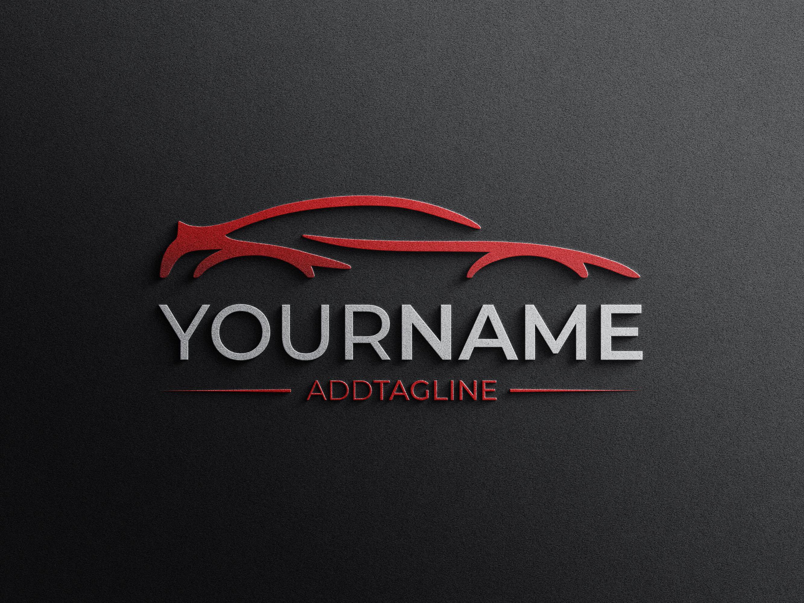 Editable Car Logo Design | DIY Auto Business Logo | Customizable Canva ...