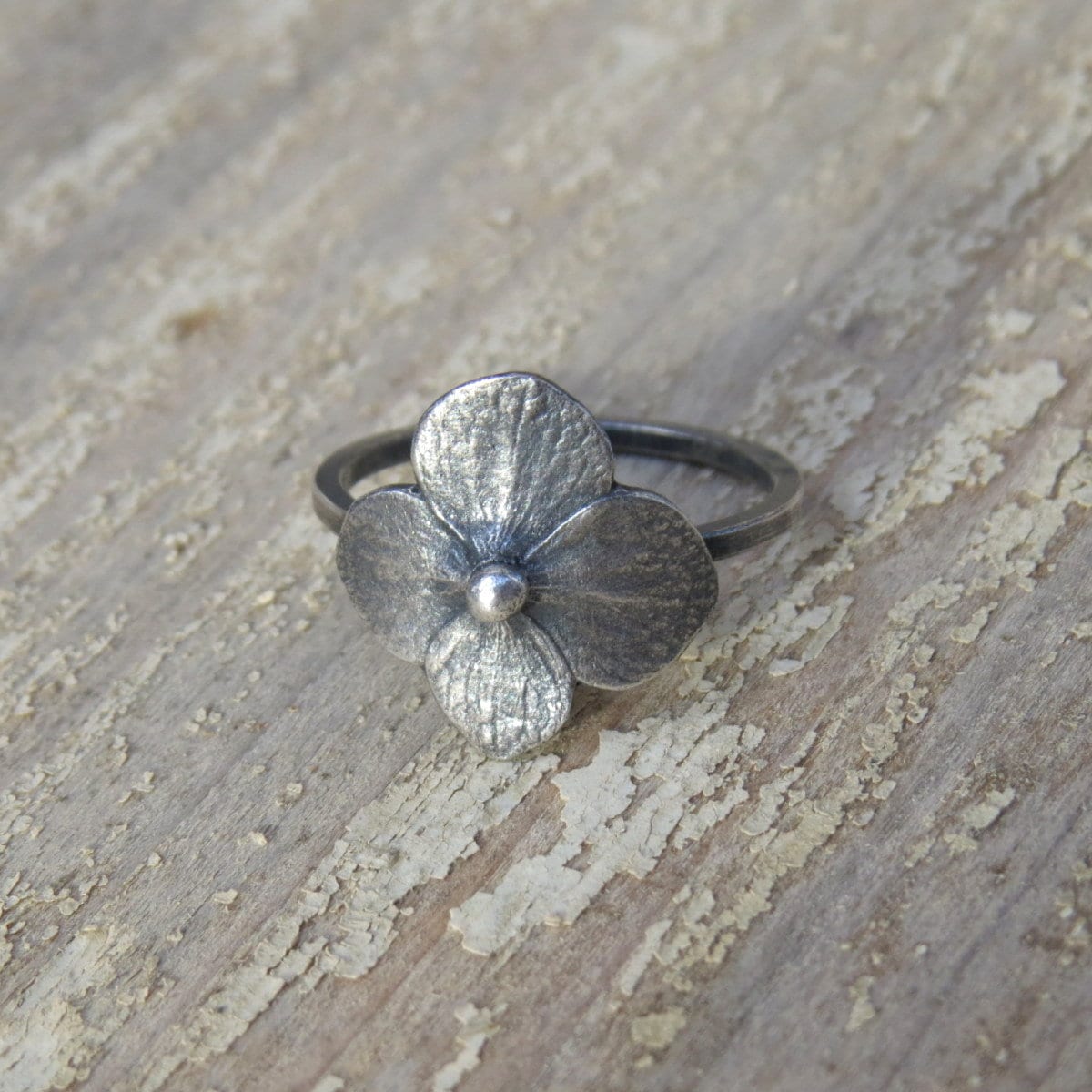 Hydrangea Ring Nature Inspired Ring Real Flower Ring Plant | Etsy