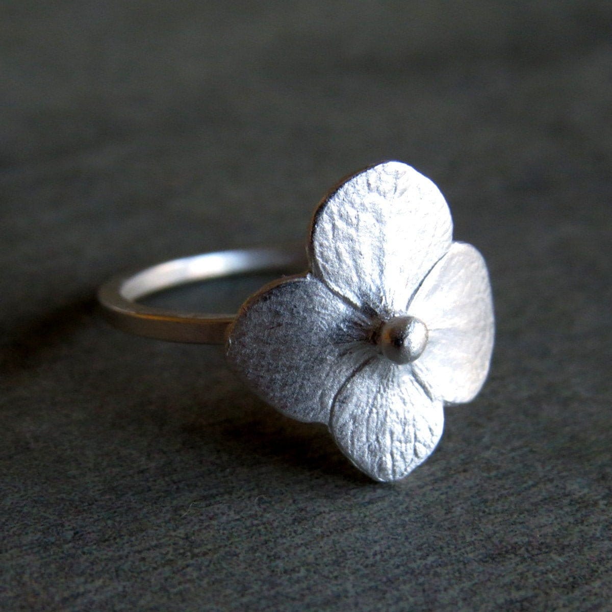 Hydrangea Ring Nature Inspired Ring Real Flower Ring Plant | Etsy