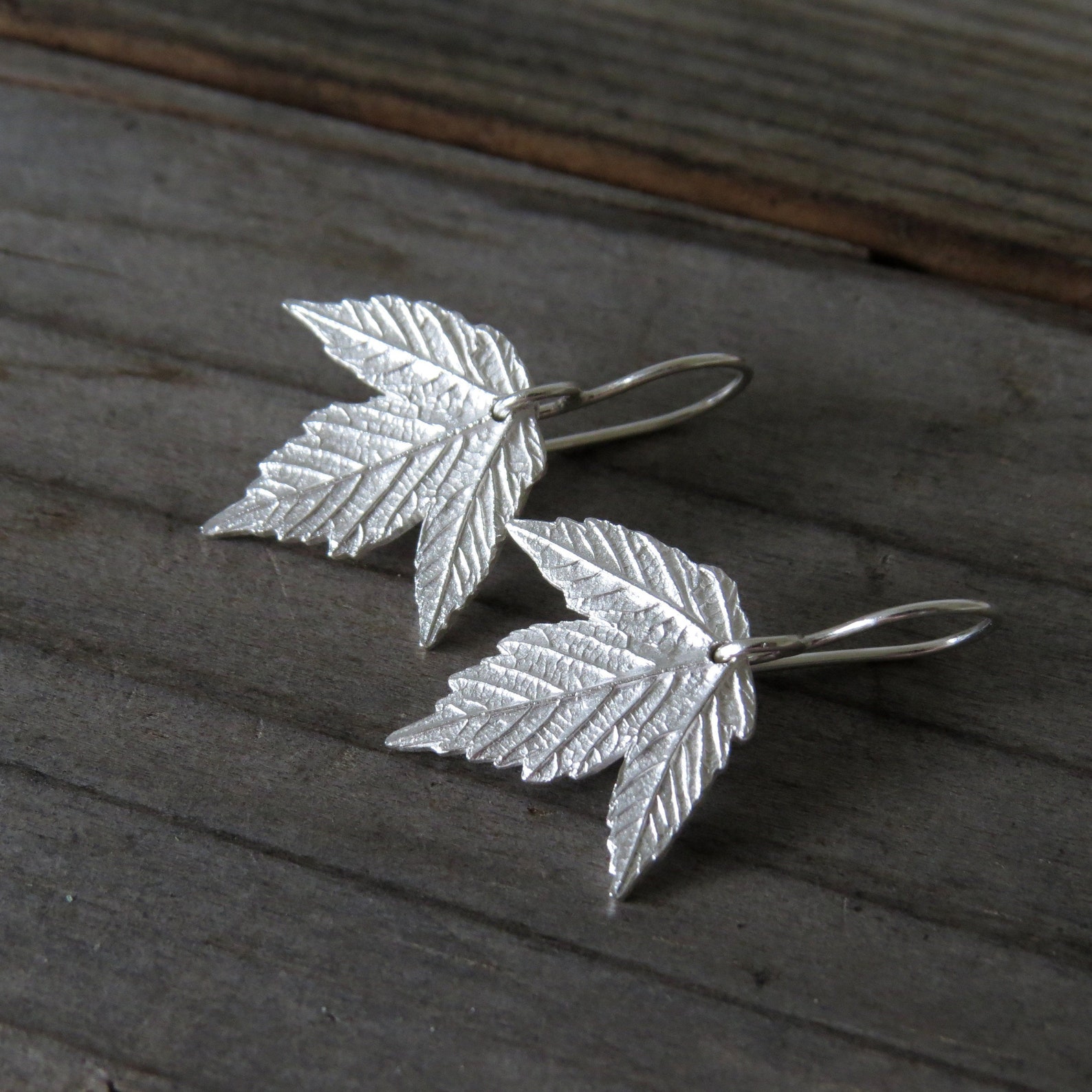 Maple Leaf Earrings, Real Leaf Earrings, Real Flower Jewelry, Witchy ...