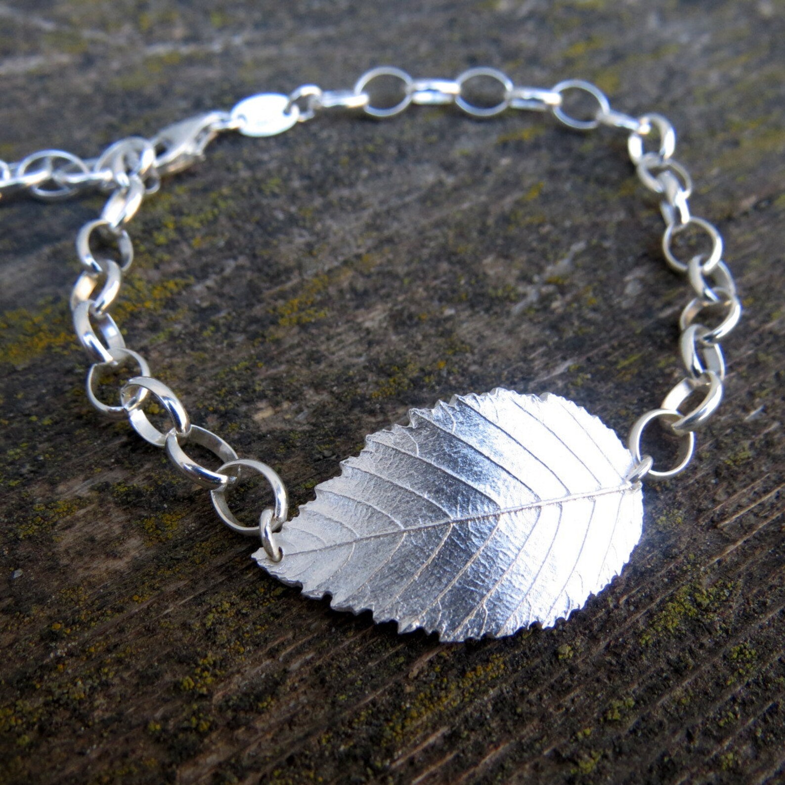 Real Leaf Bracelet, Handmade Leaf Charm, Yoga Bracelet, Witchcraft ...