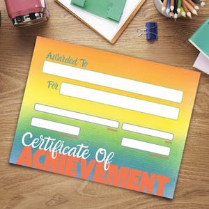 Editable Student Award Certificate Type 6 – Digital Download Template ...