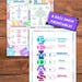 Printable Math Reference Sheets – Order of Operations & Math Vocabulary ...