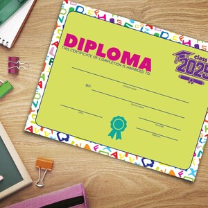 Editable Student Award Certificate Type 9 – Digital Download Template ...