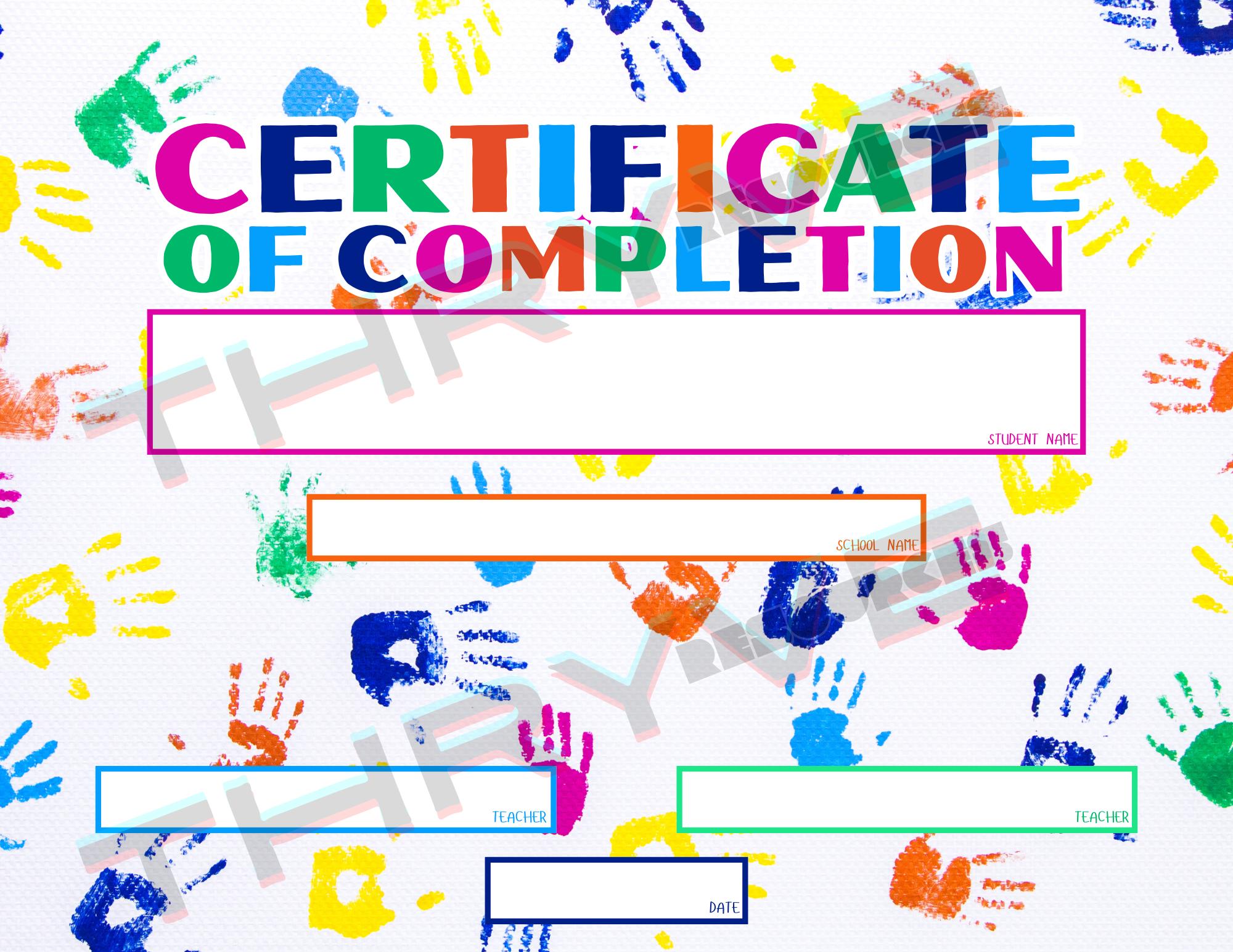 Editable Student Award Certificate Type 7 – Digital Download Template ...