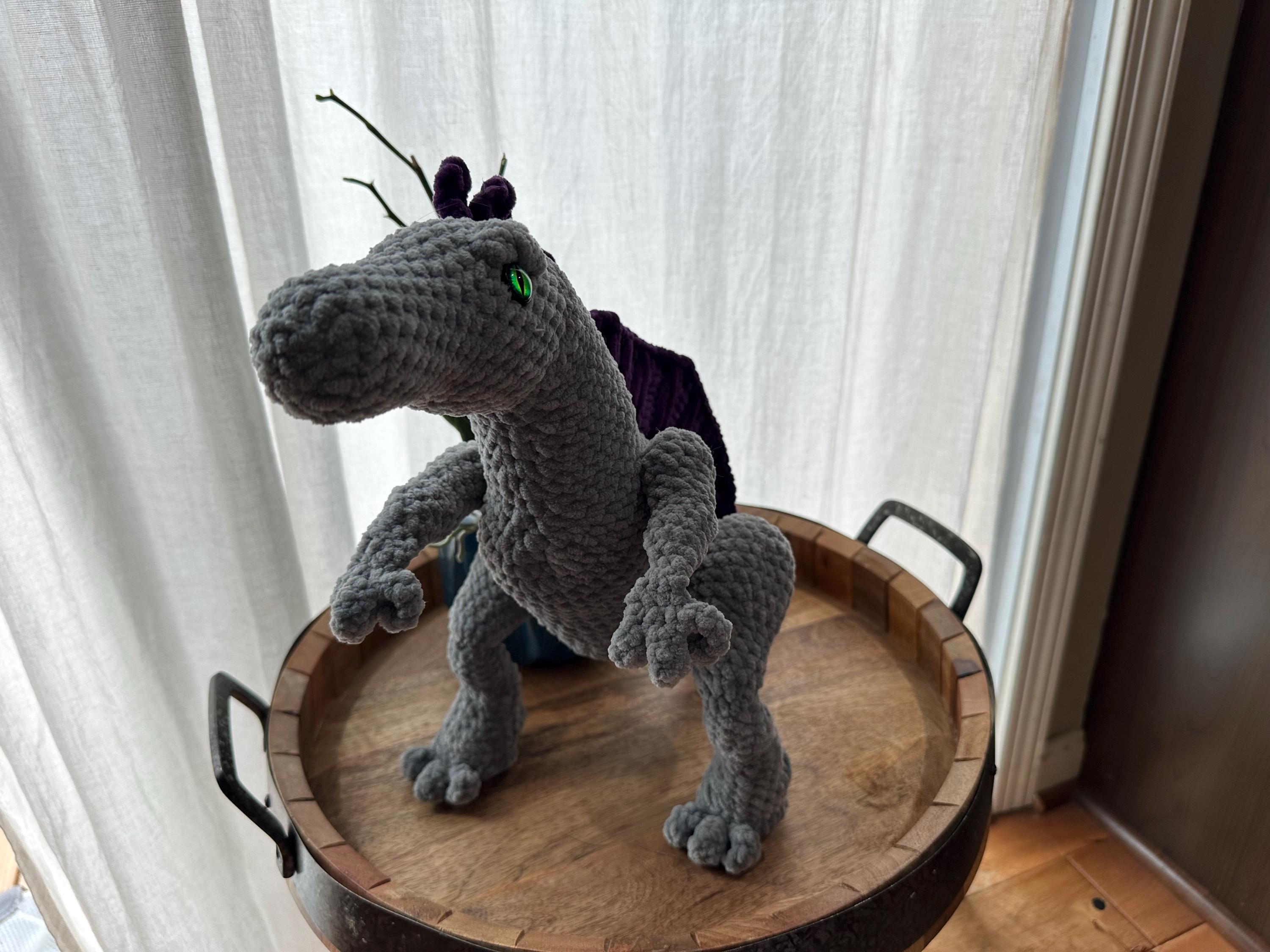 Spinosaurus Plushie - Made to Order - Etsy