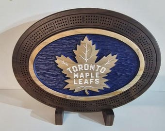 Cribbage Board - Toronto Maple Leafs - Etsy