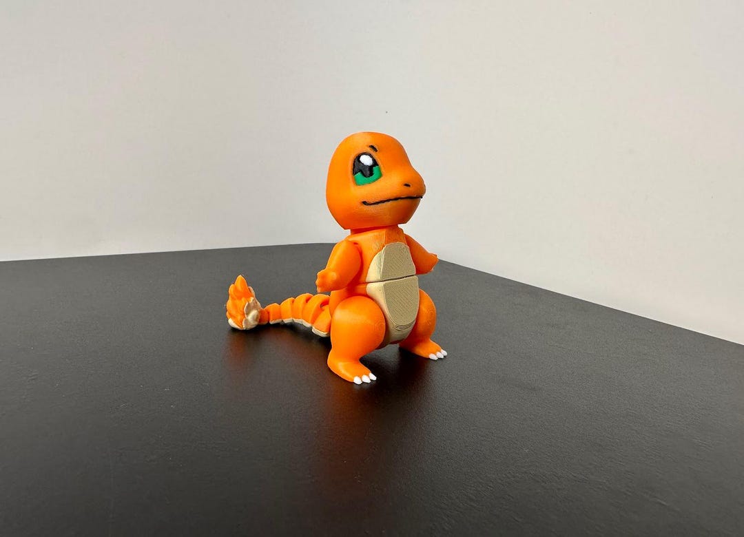 Charmander - Flexi Articulated Pokémon - Etsy