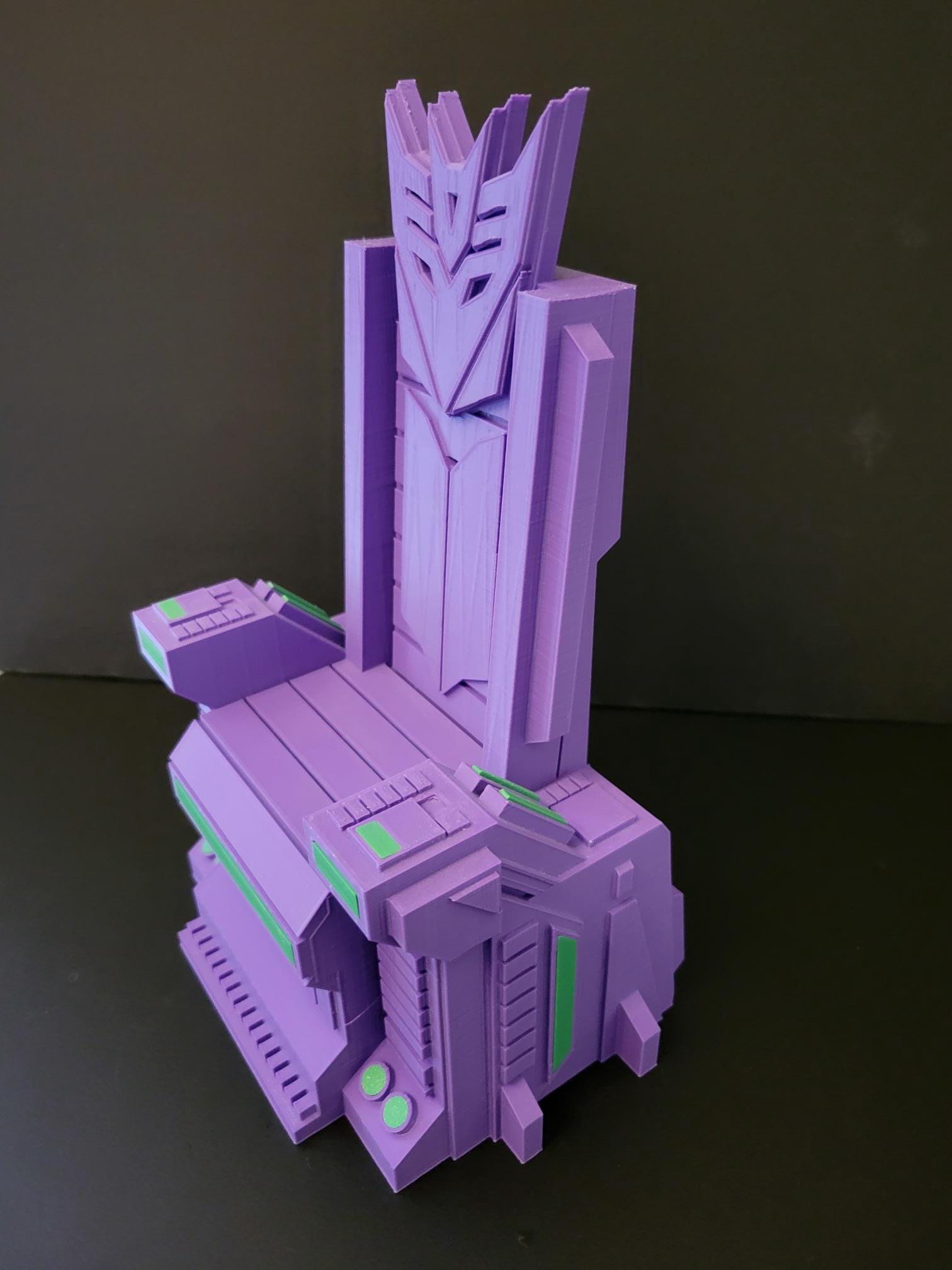 Transformers G1 Style Throne for Masterpiece Megatron - Etsy