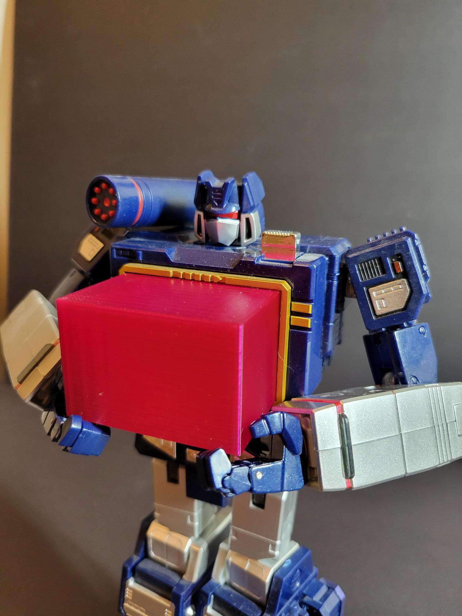 Masterpiece-scale Transformers Energon Cube | G1-inspired 3D Print | 3 ...