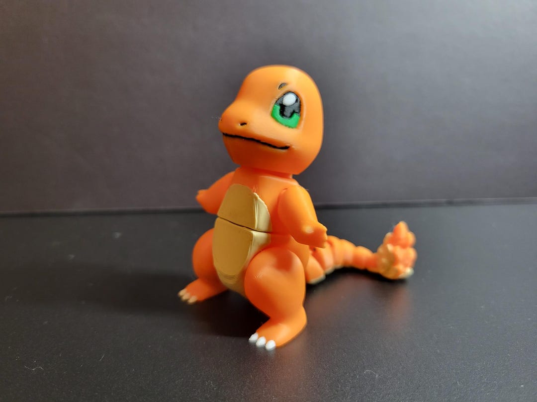 Charmander - Flexi Articulated Pokémon - Etsy