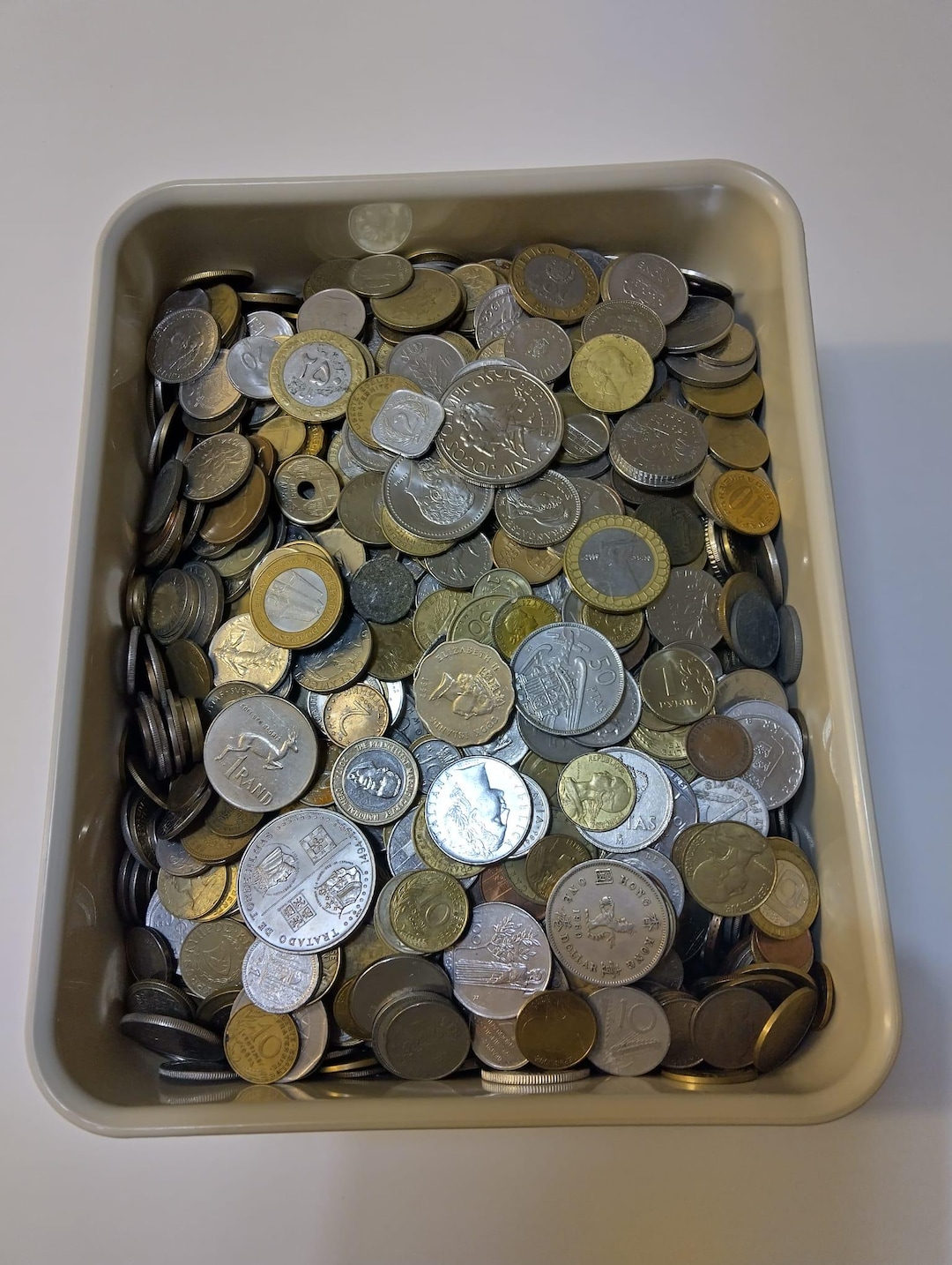 50-100 Different World Coins – Mixed in One Bag (no Repeats) - Etsy