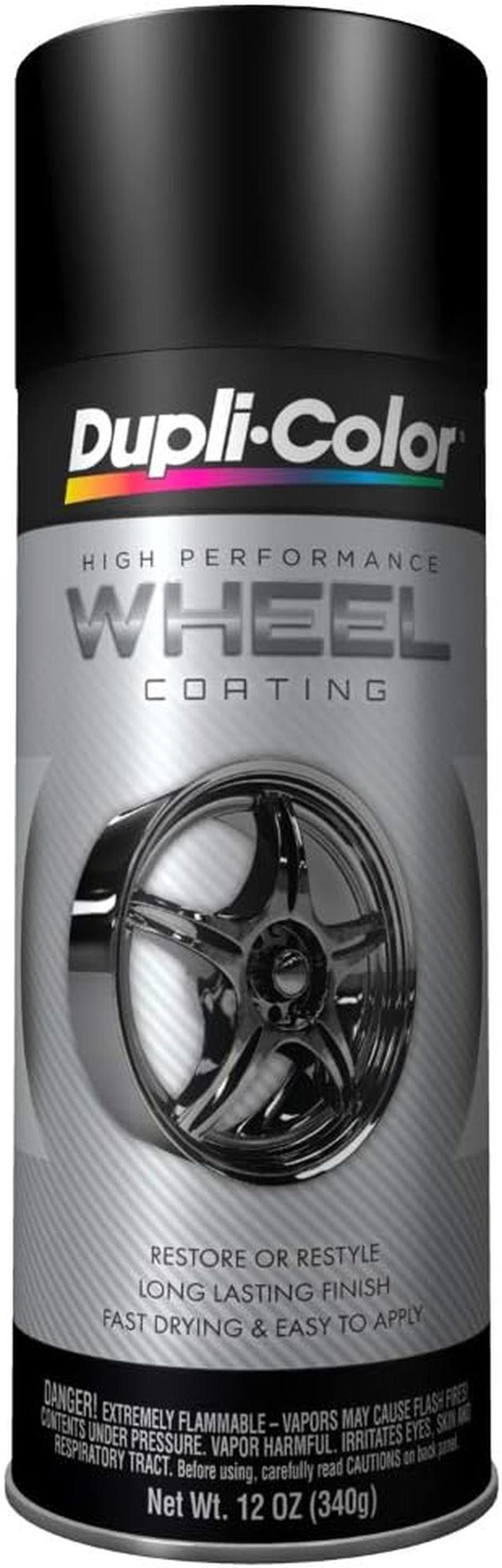 Dupli-color HWP104 Black High Performance Acrylic Enamel Wheel Paint ...