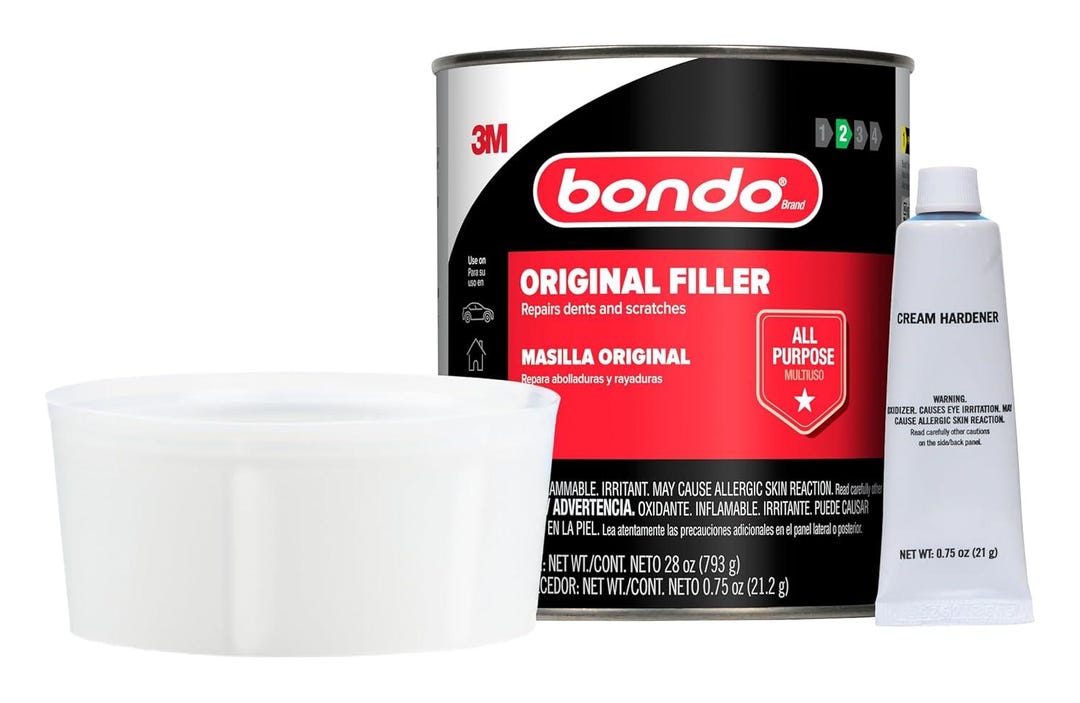 Bondo Body Filler, Original Formula for Fast, Easy Repair & Restoration ...