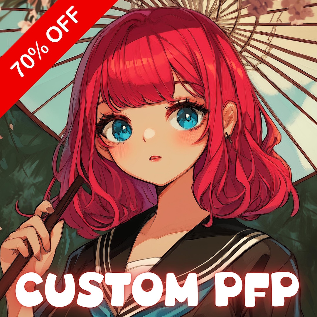 CUSTOM PFP, Anime Pfp, Vtuber Pfp, Discord Pfp, Anime Character ...