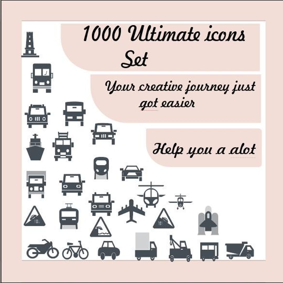 1000 Aesthetic Icons PNG | Website Icons for Etsy Listings, Instagram ...