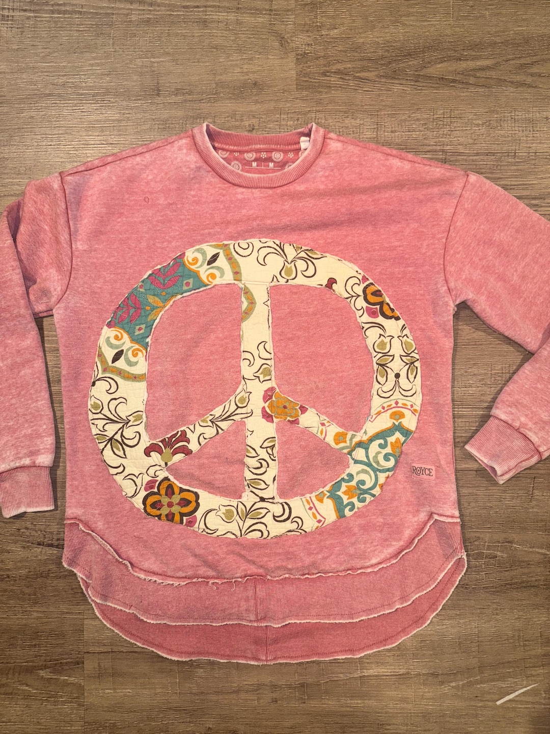 Vintage Peace Sign Appliqué - Etsy