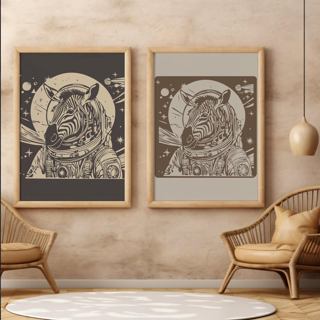 Plotter File Cosmo Zebra - SVG, DXF, PNG - Sublimation, Cutting File ...