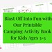 Camping Activity Book for Kids 3 to 5 Years, Camping Themed Activity ...