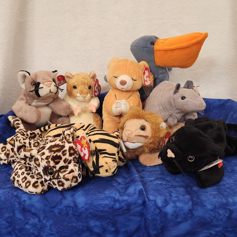Beanie Babies Panther - Etsy