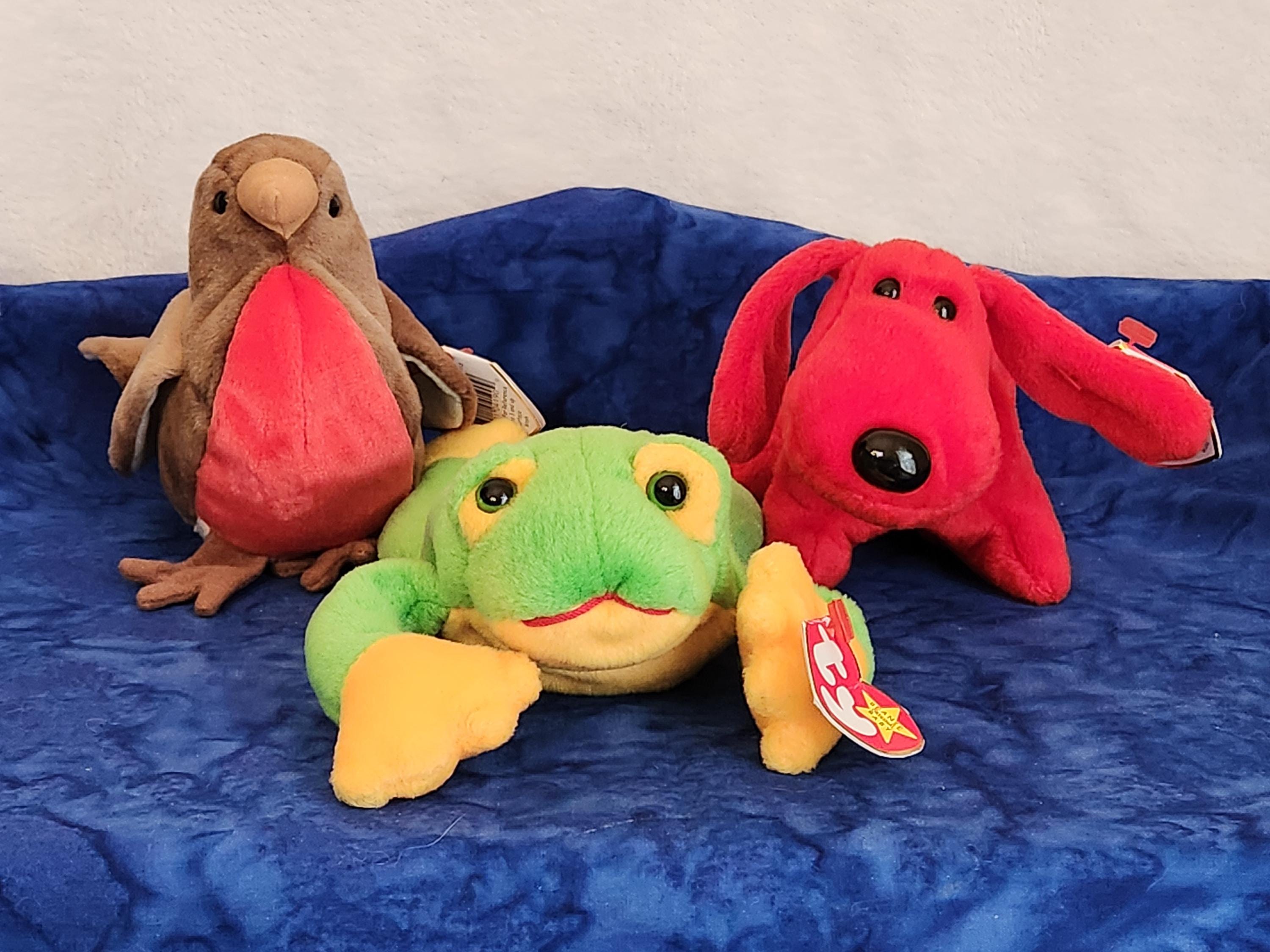 TY Beanie Babies Prices Vary Large Selection Grunt Early Blackie Manny ...