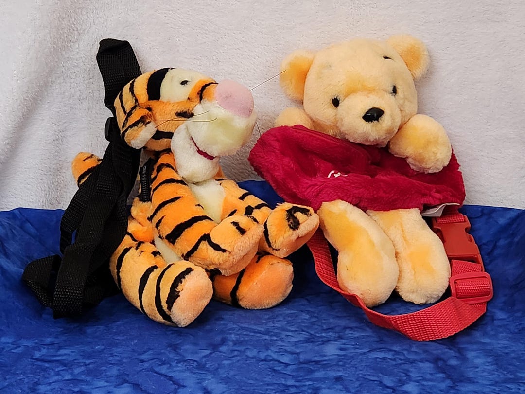 Disney Plush Winnie the Pooh Fanny Pack or Tigger Mini Coin Backpack ...