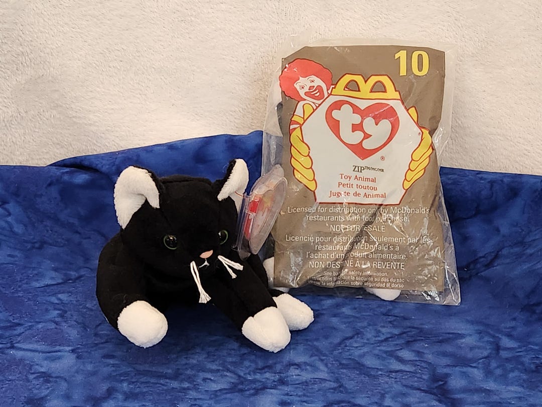 Beanie Baby Zip or Teenie Beanie Baby Zip the Cat, Gift for the Cat ...
