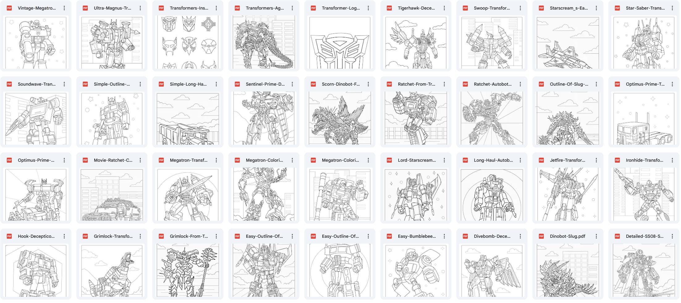 50+ Transformers Coloring Pages Coloring Book | Printable Finding ...